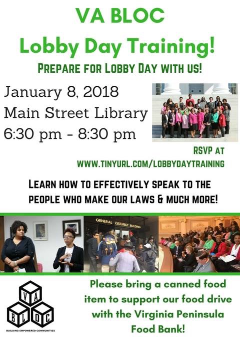 Lobby Day 2018! – VA BLOC