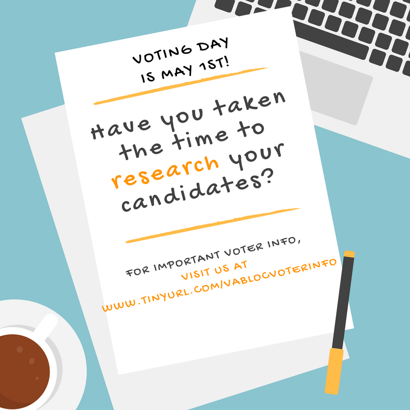 Election Day Countdown! 4 Days! – VA BLOC